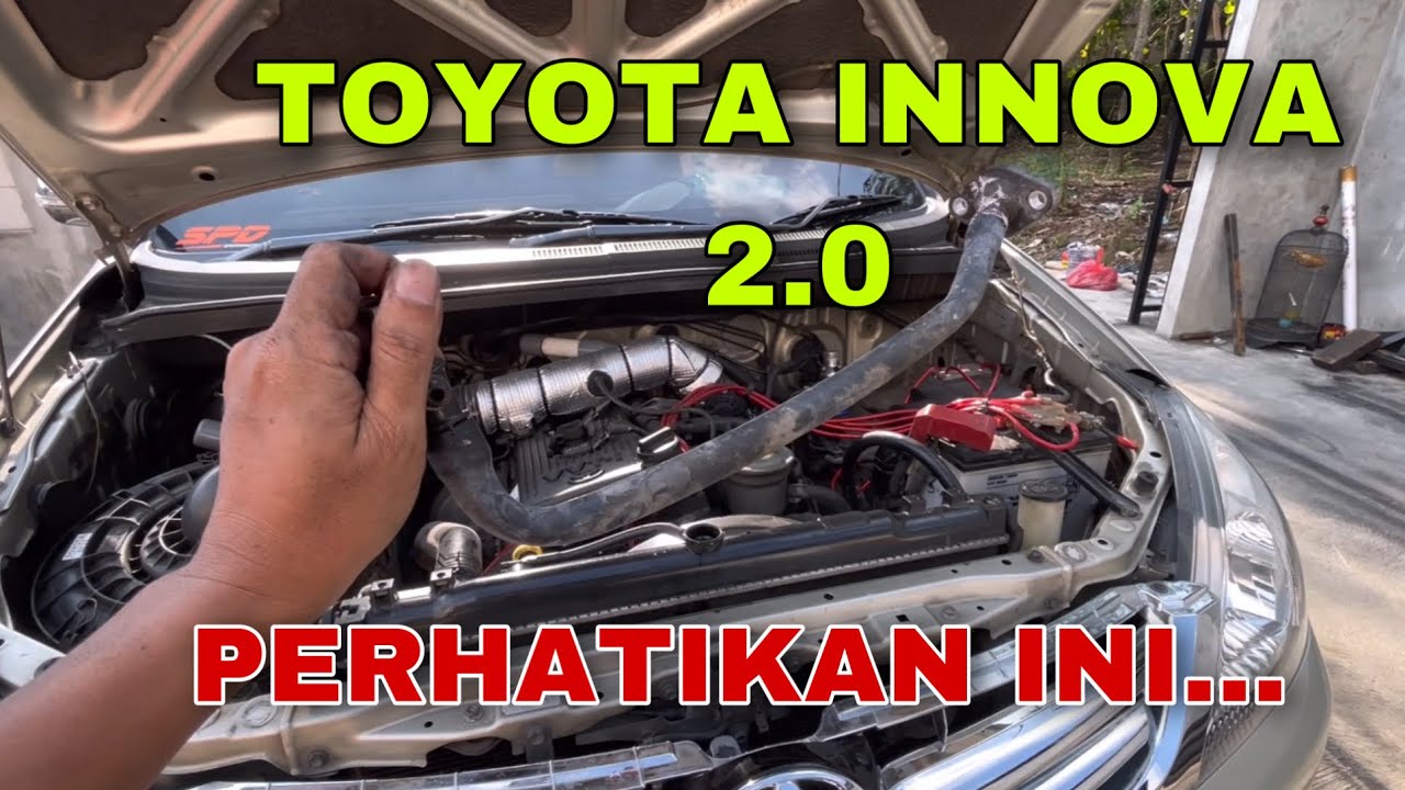 PERHATIKAN !!! RESERVOIR RADIATOR PENTING | Toyota innova 2.0 manual ...