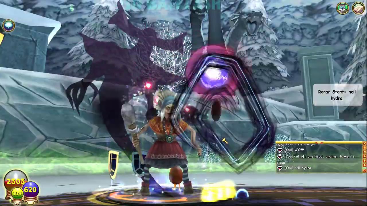 Wizard101 - Solo Baba Yaga, no elixirs, henchmen, or life mastery - YouTube