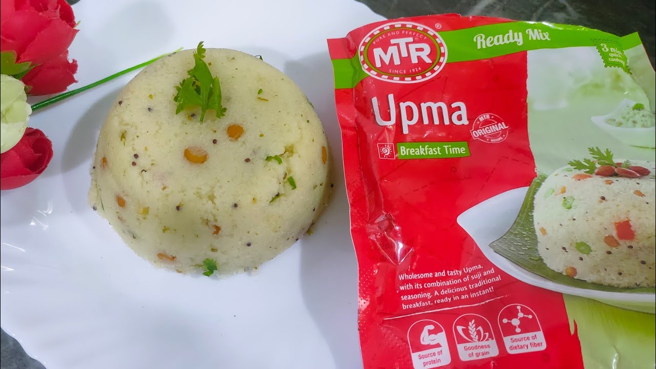 How to make MTR Upma | mtr ready mix upma | instant upma | MTR Upma ...