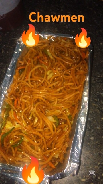 Spicy 🔥 Chawmen challenge #foodvlog #nepalifood - YouTube