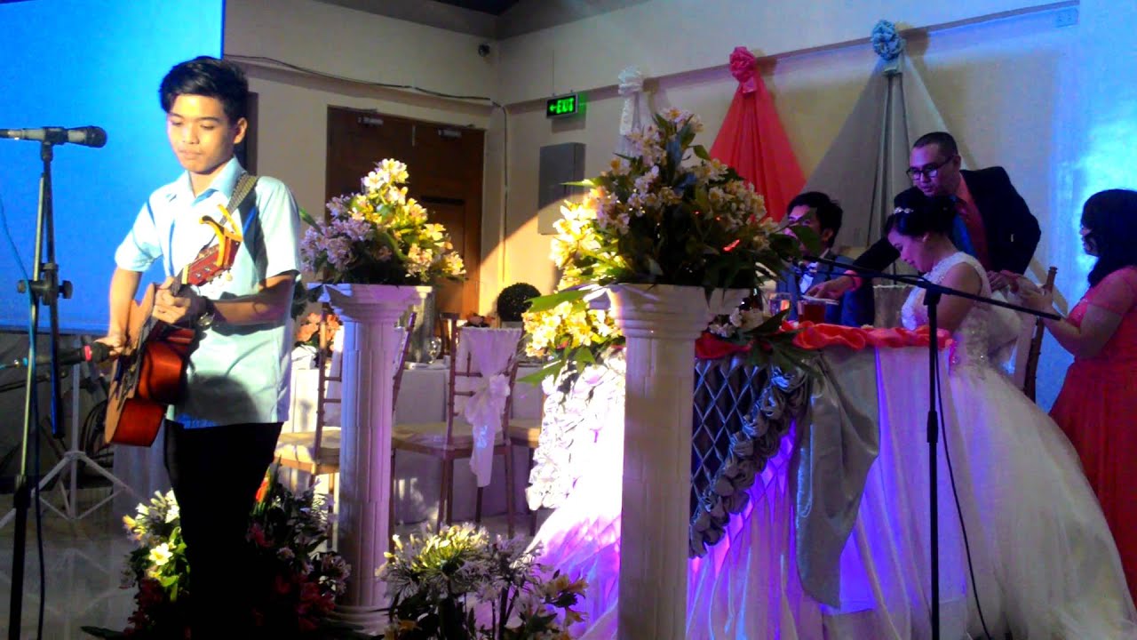 VM Wedding Performance by Lance Ramirez - YouTube