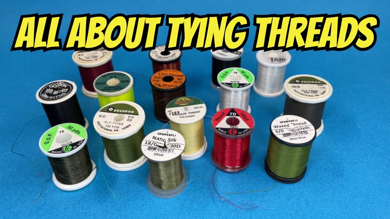 Tying threads in depth - YouTube
