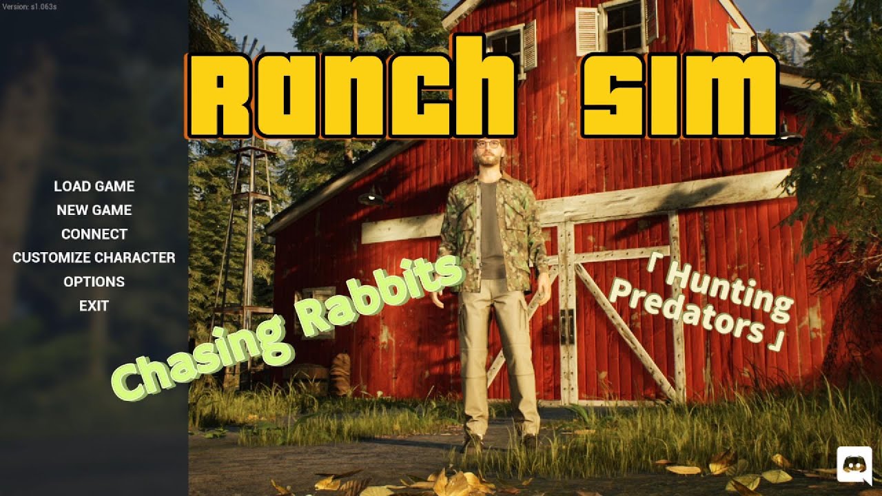 Chasing Rabbits and Hunting Predators on Ranch Sim - Ep4 - YouTube
