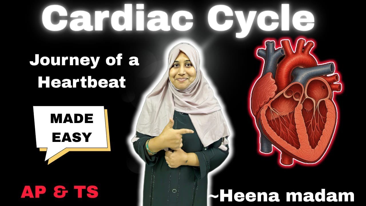 "Full Cardiac Cycle in One Video | Class 10 CBSE/SSC Exam Booster!"# ...