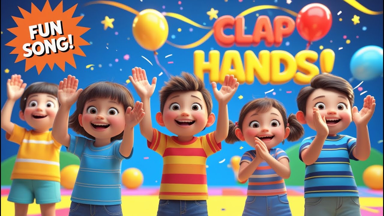 Clap your hands| Nursery Rhymes - YouTube