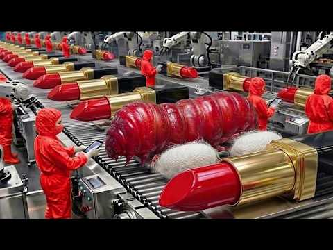 Inside the World’s Most High-Tech Lipstick Factory You Never seen this Before