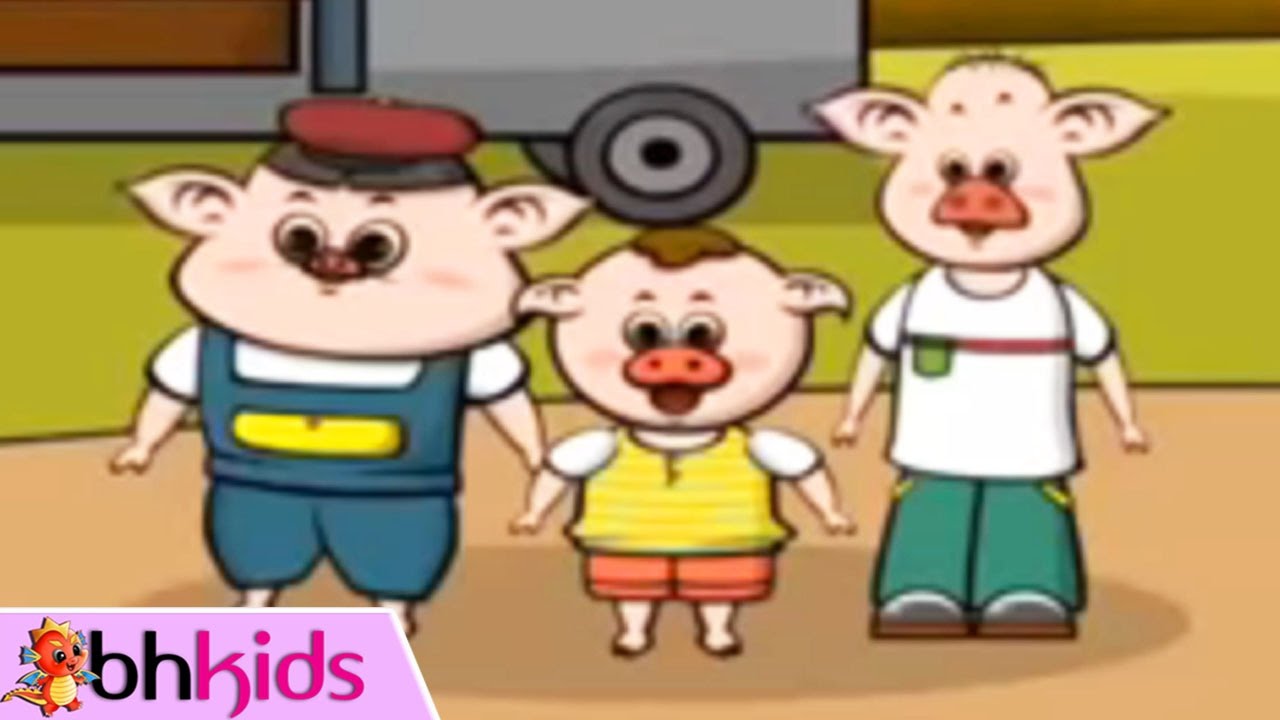 Cổ Tích Ba Chú Heo Con - Kể Chuyện Cổ Tích Thiếu Nhi - YouTube