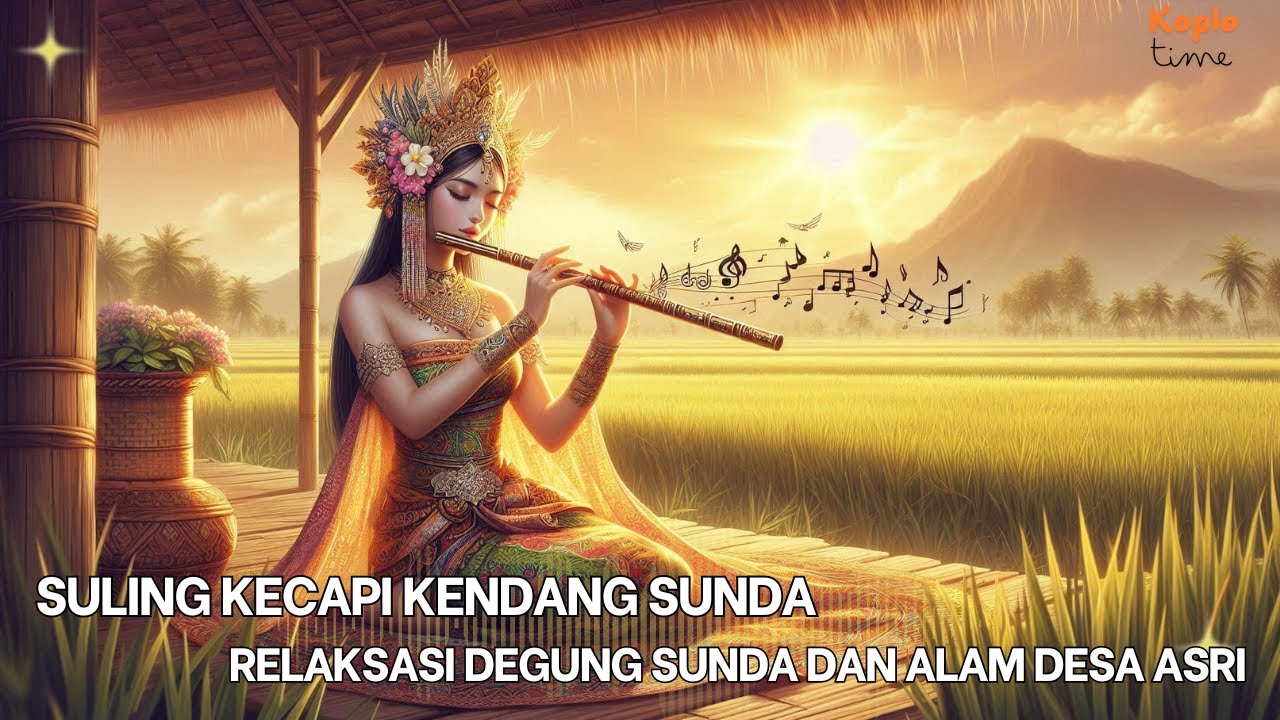 SULING KENDANG SUNDA | BERSANTAI DENGAN MUSIK SUNDA & ALAM DESA ASRI ...