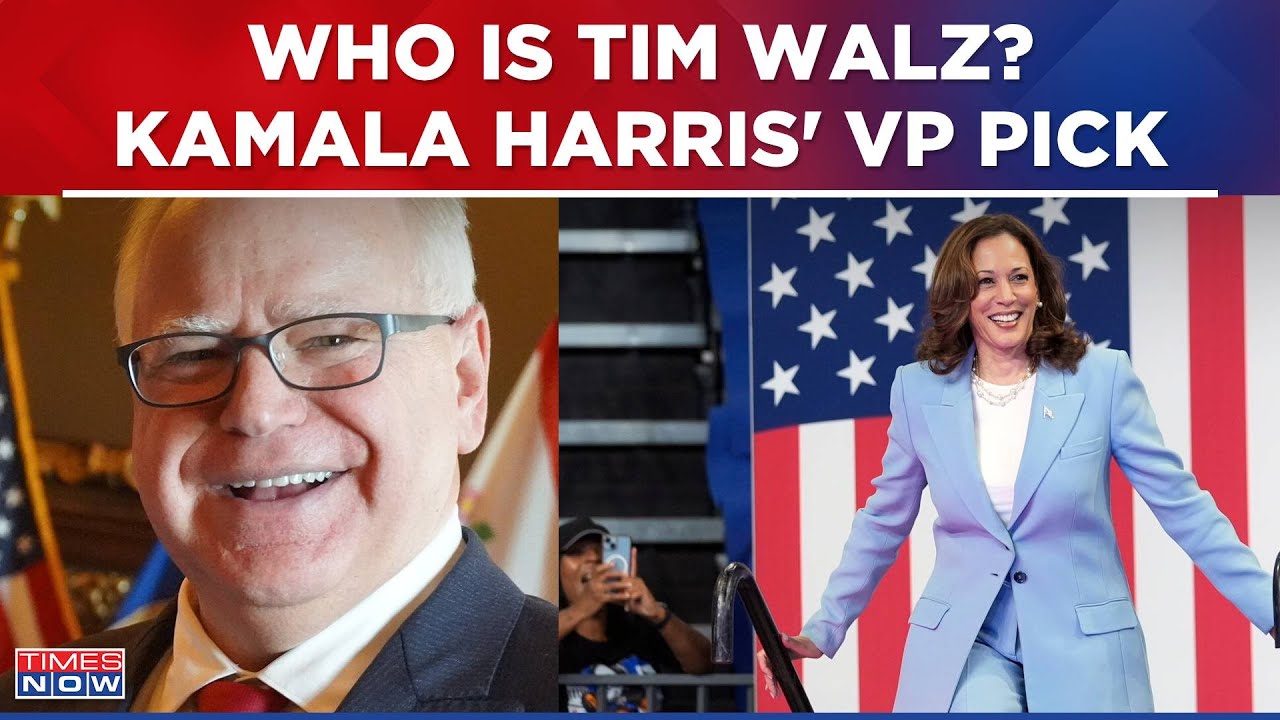 Who Is Tim Walz, All You Need To Know About Kamala Harris' VP Pick | US ...