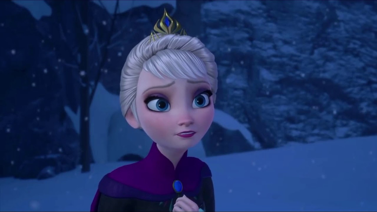 Disney & Others in Titanic - Elsa Meets Wreck it Ralph(Elsa Runs Away ...