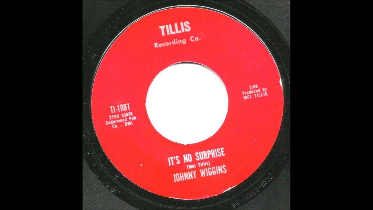 Johnny Wiggins - It's No Surprise - YouTube