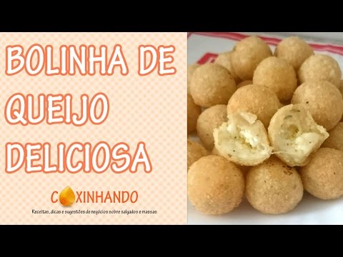 Receita de Bolinha de Queijo Deliciosa - Por Rafael Vaz | Coxinhando