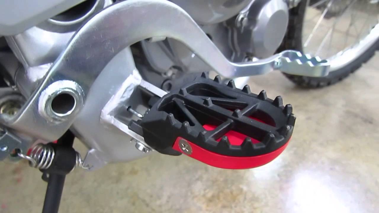 Honda CRF250L Footpeg Comparison Guide by SRmoto.com - YouTube