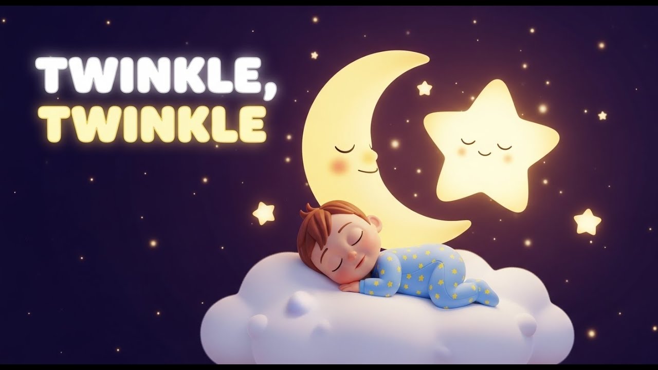 Shhh... Time for Sleep 😴 Twinkle, Twinkle, Little Star | Relaxing ...