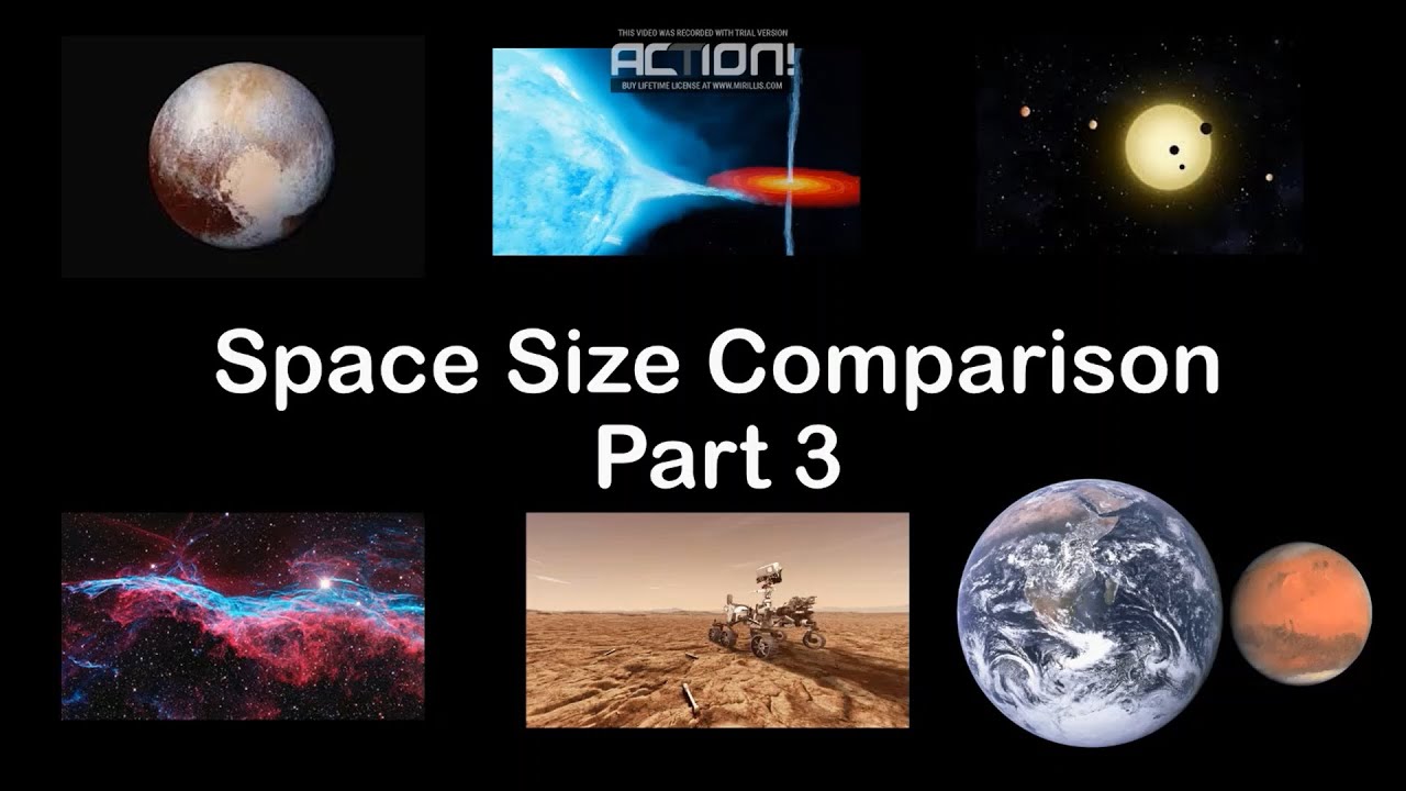 Space Size Comparison Part 3 - YouTube