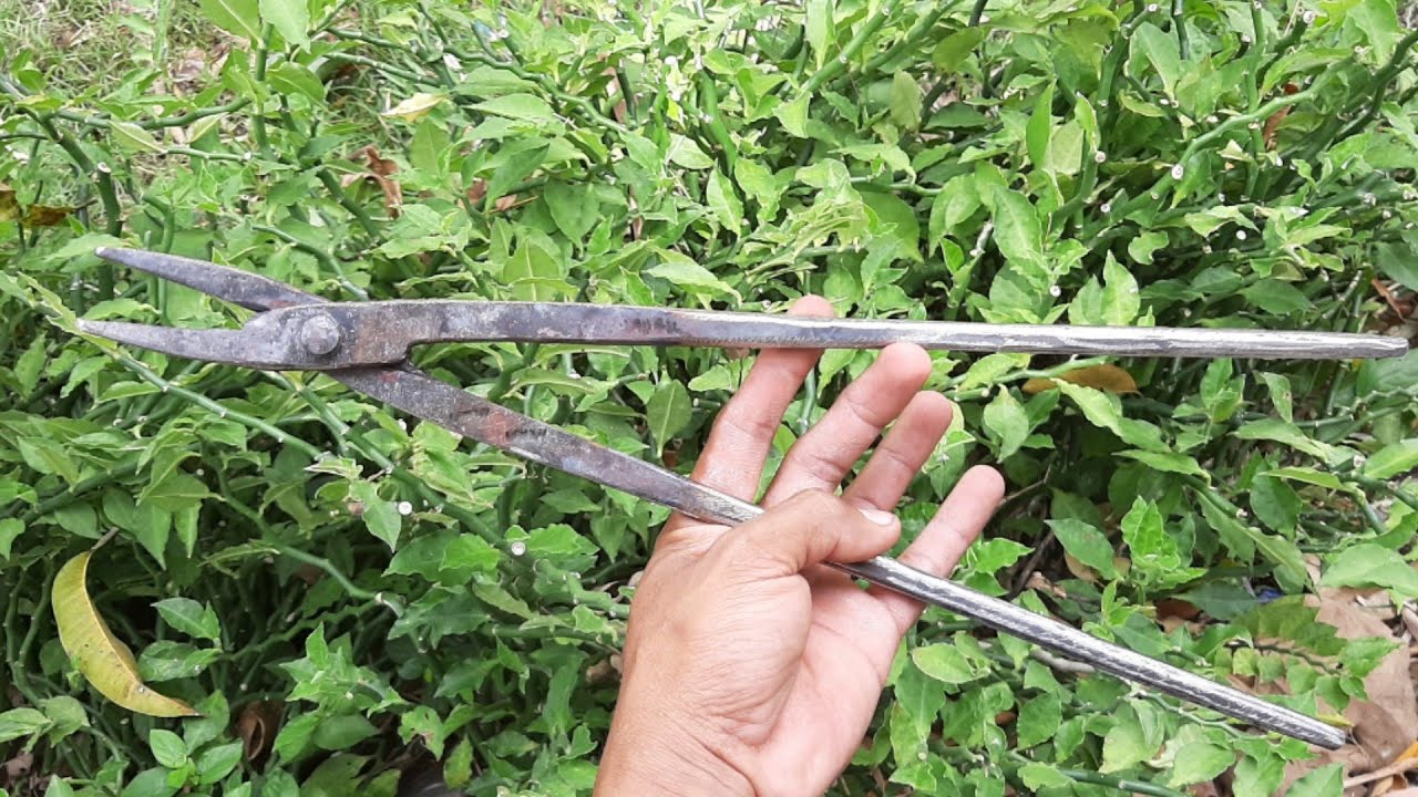 Cara membuat capit/tang pandai besi - YouTube