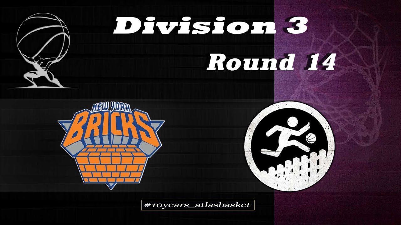 Atlasbasket - Division 3 - Round 14 - NEW YORK BRICKS vs ΜΓΚ 44-61 ...