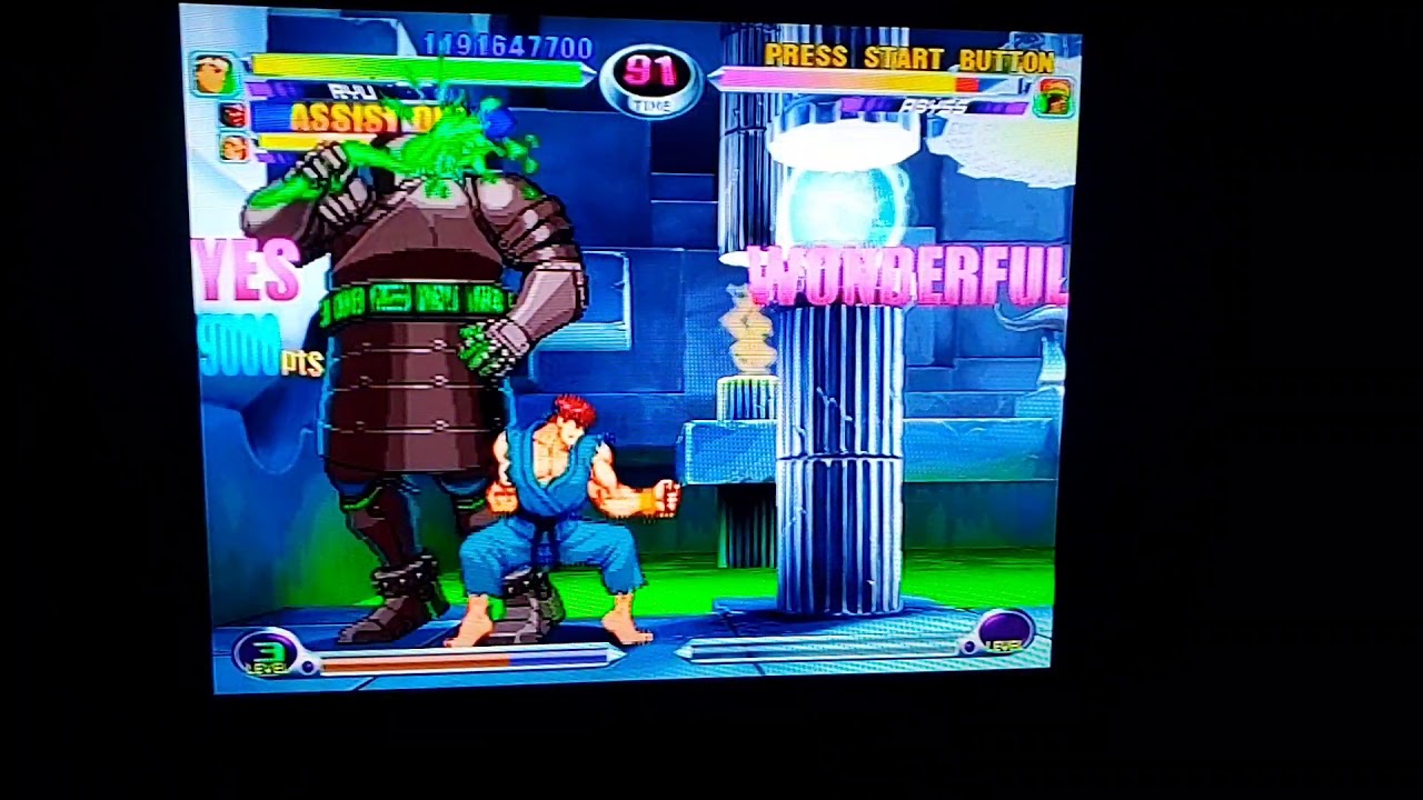 Ps2 MvC2 Gameplay part 2 - YouTube