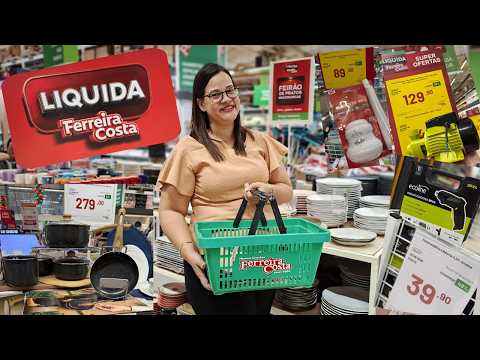 LIQUIDA FERREIRA COSTA IMBIRIBEIRA | ELETROS, UTILIDADES DO LAR,PANELAS E FERRAMENTAS. PARECE SHOPEE