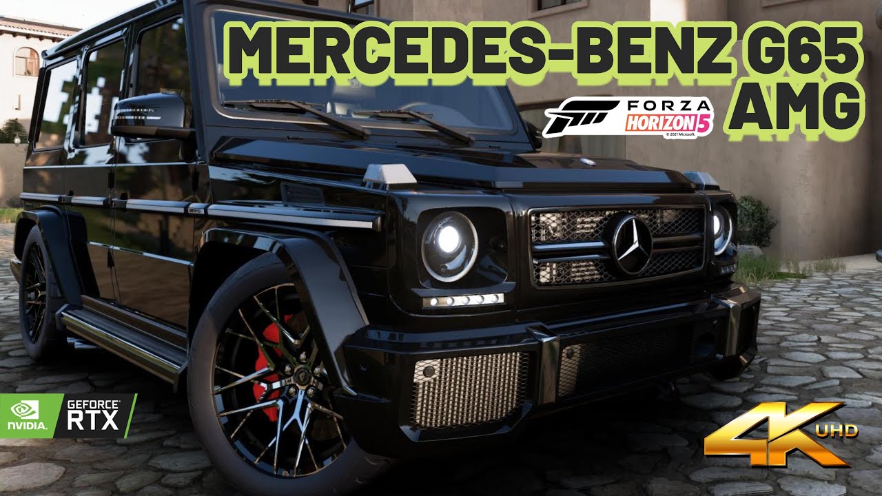 Mercedes-Benz G65 AMG aka G Wagon | Forza Horizon 5 | Test drive 4K ...