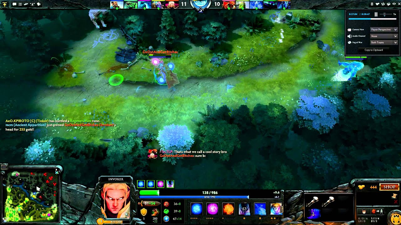 Dota 2 - Ancient Apparition Ultimate - YouTube