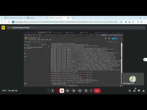 Meet chuẩn bị cho báo cáo giữa kì môn Deep Learning - Project: Hỏi - Đáp dựa trên GPT2. - YouTube
