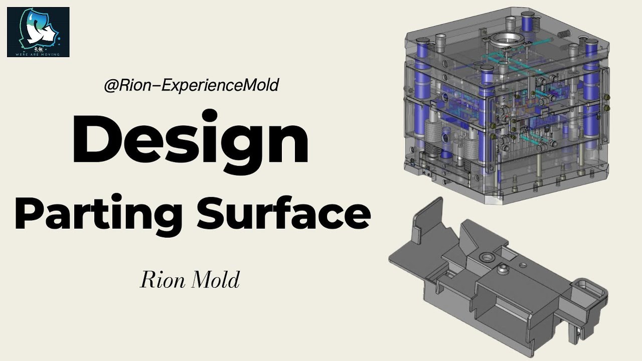 Design parting surfaces for molding - YouTube