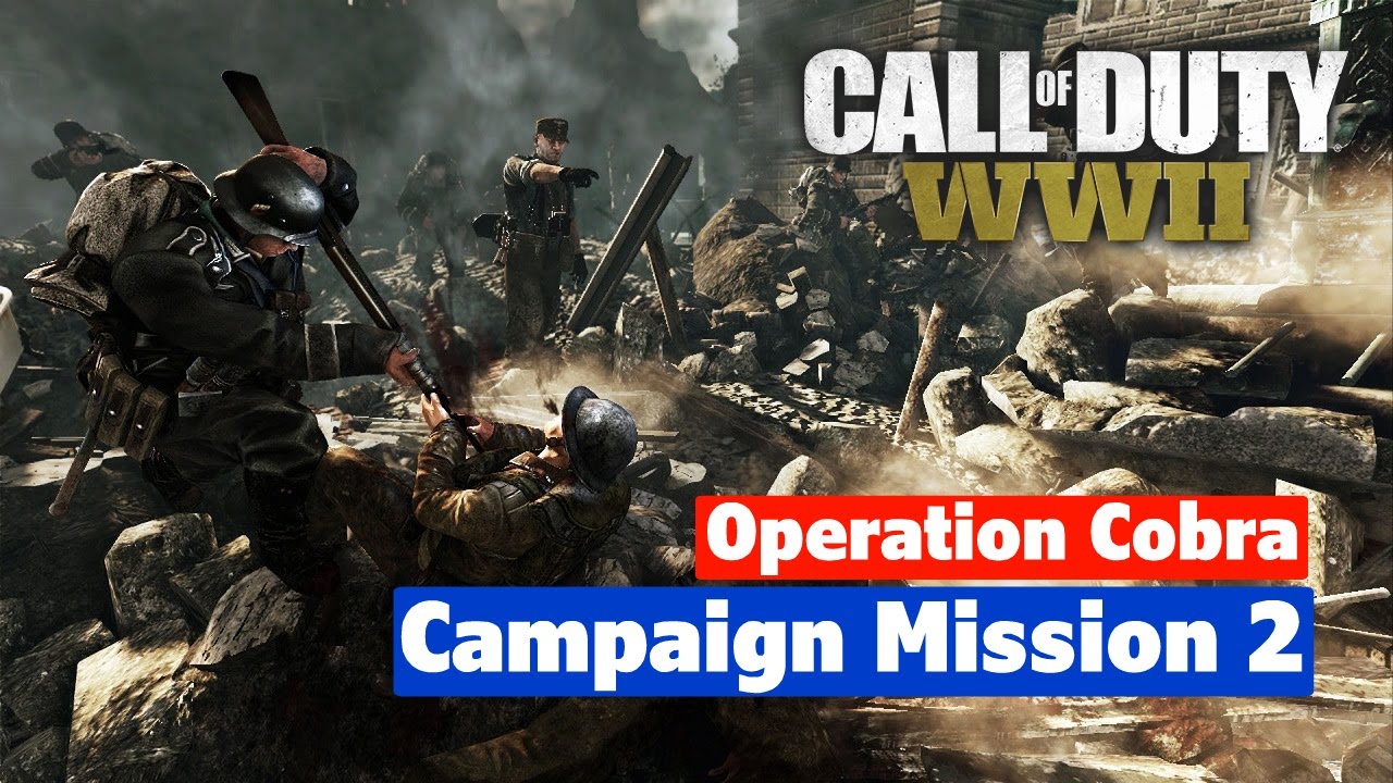 CALL OF DUTY WW2 - Part 2 - Normandy - Campaign Mission 2 - YouTube