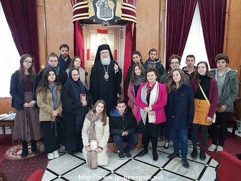 ΤΟ ΜΟΥΣΙΚΟ ΣΧΟΛΕΙΟ ΑΛΙΜΟΥ ΕΠΙΣΚΕΠΤΕΤΑΙ ΤΟ ΠΑΤΡΙΑΡΧΕΙΟ ΙΕΡΟΣΟΛΥΜΩΝ ...