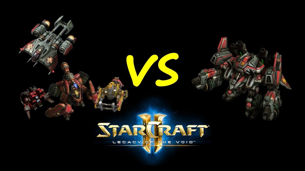 StarCraft II: Unit Battles - Hellbat VS Thor - YouTube