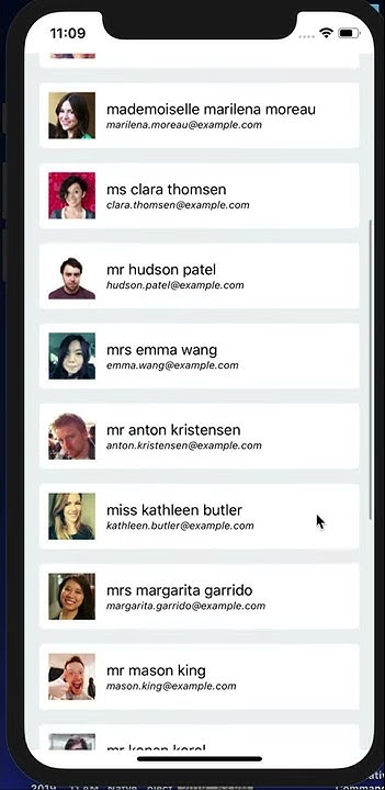 Table List React Native Video - YouTube