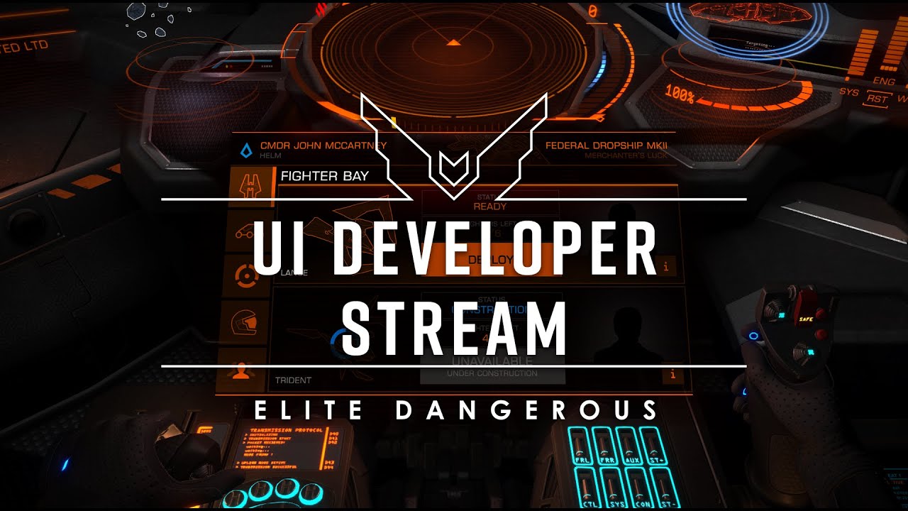 Elite Dangerous: Odyssey | UI Developer Stream - YouTube