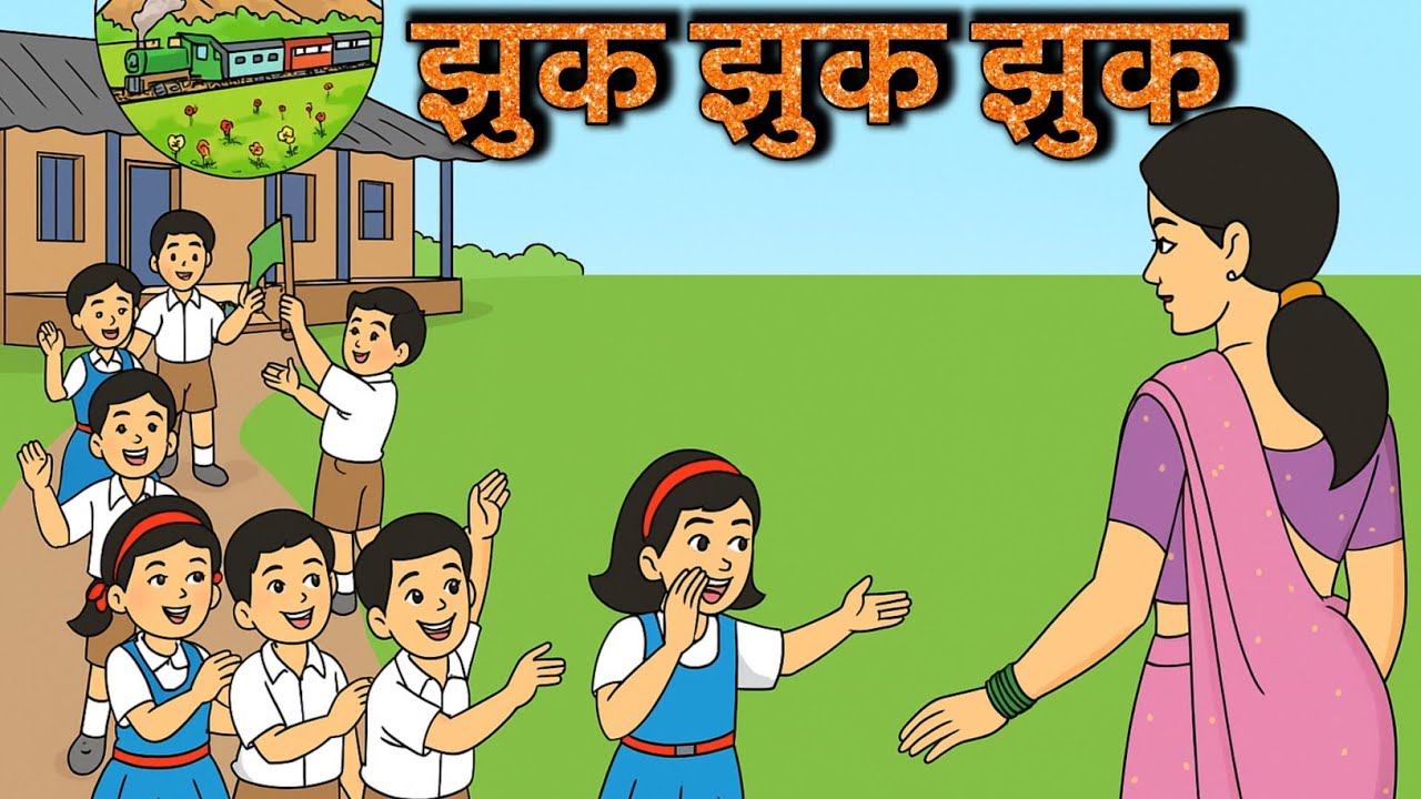 Jhuk jhuk jhuk | झुक झुक झुक | इयत्ता पहिली नवीन अभयसक्रम | - YouTube