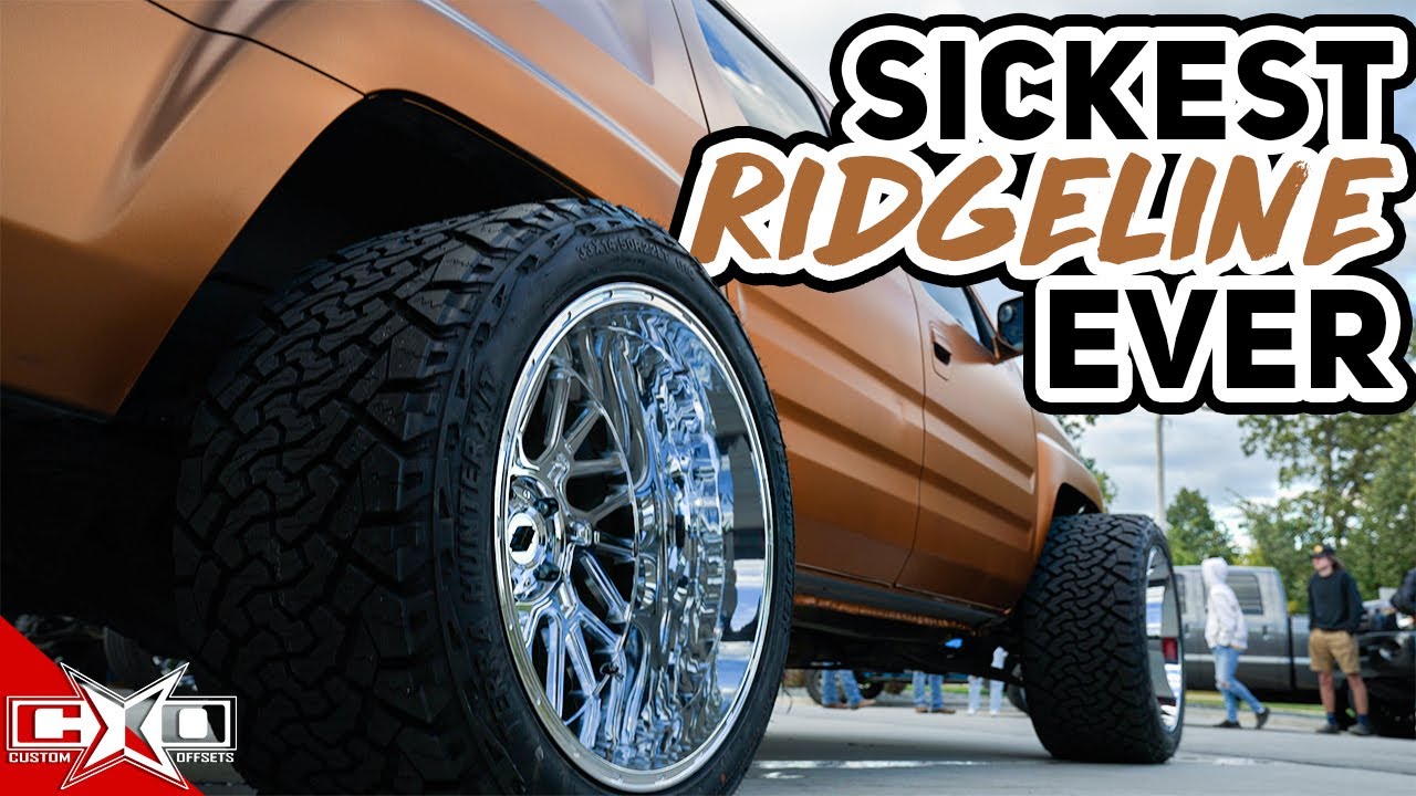 Plasti Dip And 18 Wides Turn My Ridgeline Into A SHOW Truck - YouTube