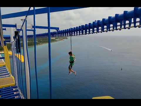 4K - The “Carnival Mardi Gras” Ropes Course - Aug 21, 2021 Sailing ...