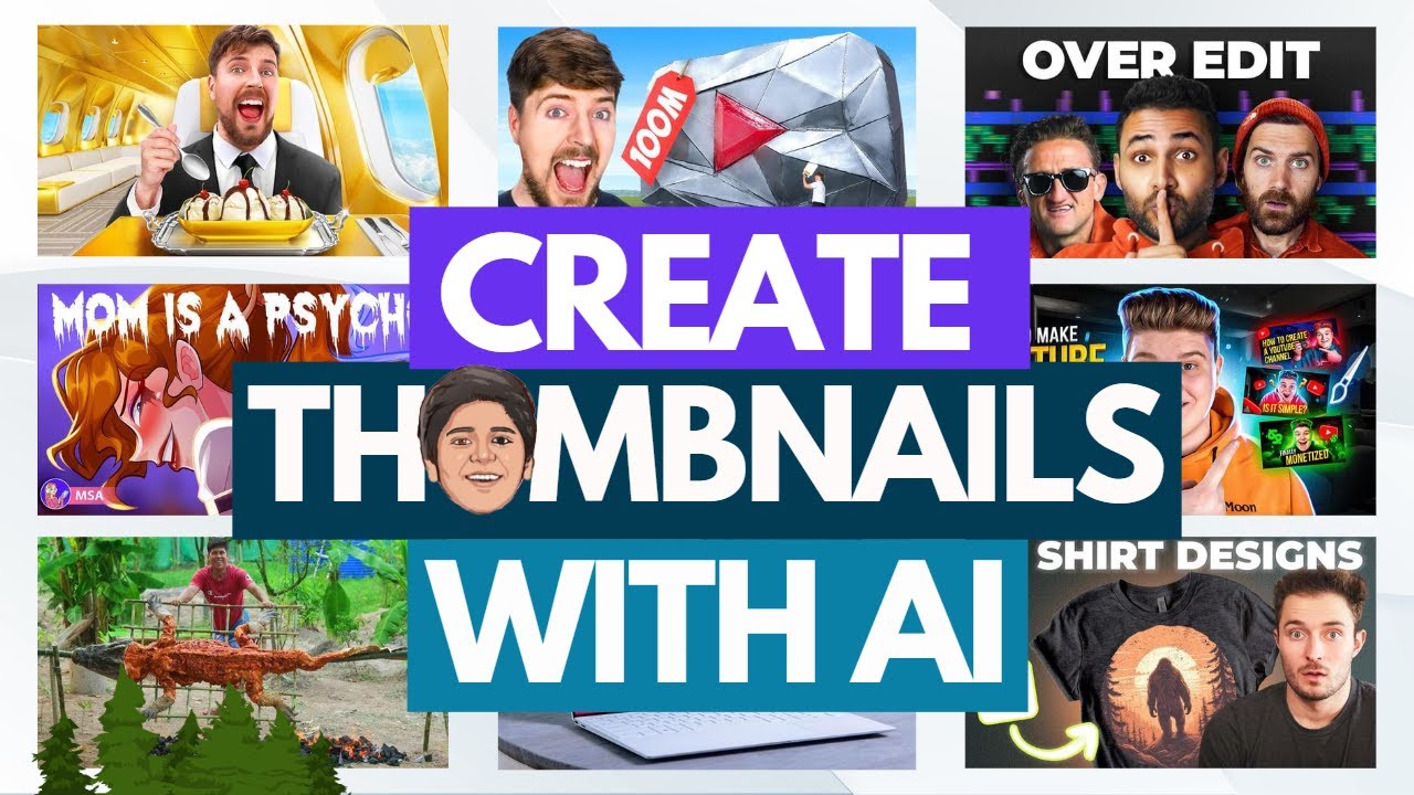 AI കൊണ്ട് Thumbnail ഉണ്ടാക്കാം! - Create Clickbait Youtube Thumbnails ...