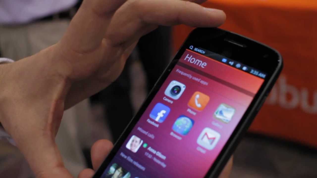 Ubuntu Phone OS Demonstration by Mark Shuttleworth at CES 2013 - YouTube