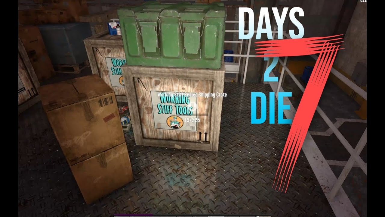 How To Get a T6 Steel Pick Day 15! | 7d2d Alpha 21 Exp | Episode 13 ...