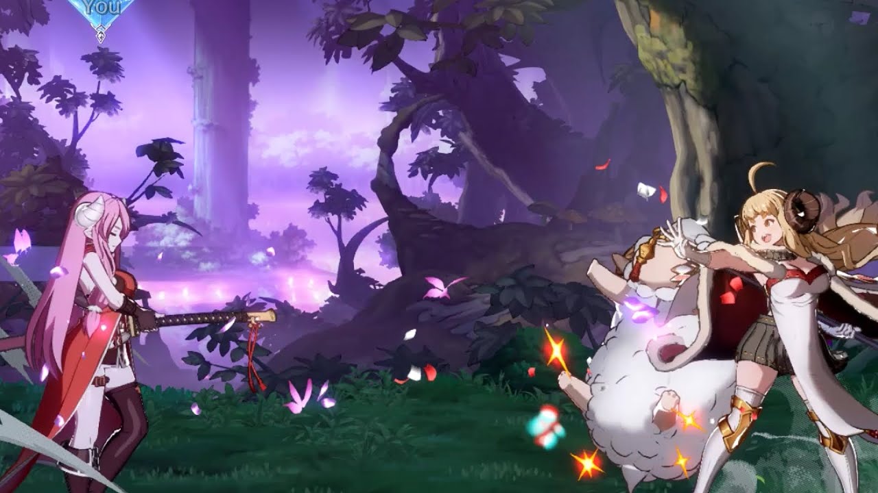 [Granblue Fantasy Versus Rising Beta] Narmaya Training Arc - YouTube