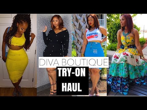 CURVY GIRL TRY-ON HAUL 2018 | DIVA BOUTIQUE| PLUS SIZE FASHION
