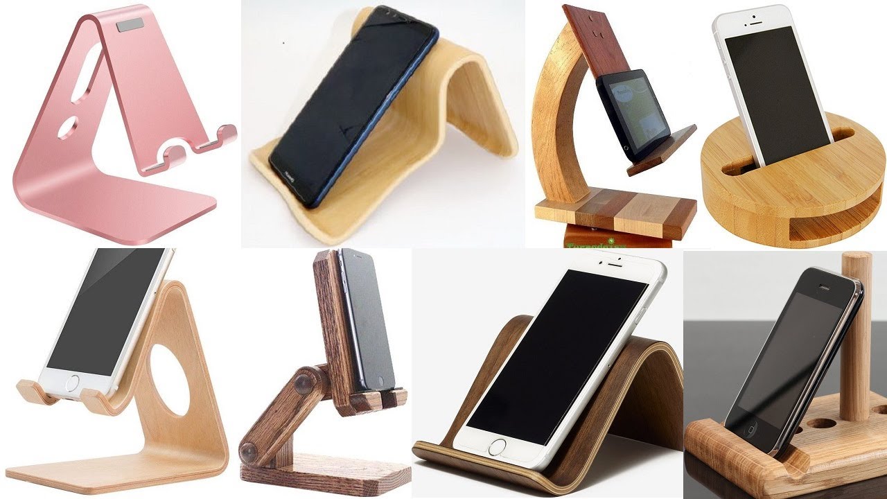 Mobile phone stand ideas you can make from scrap materials / diy cell ...