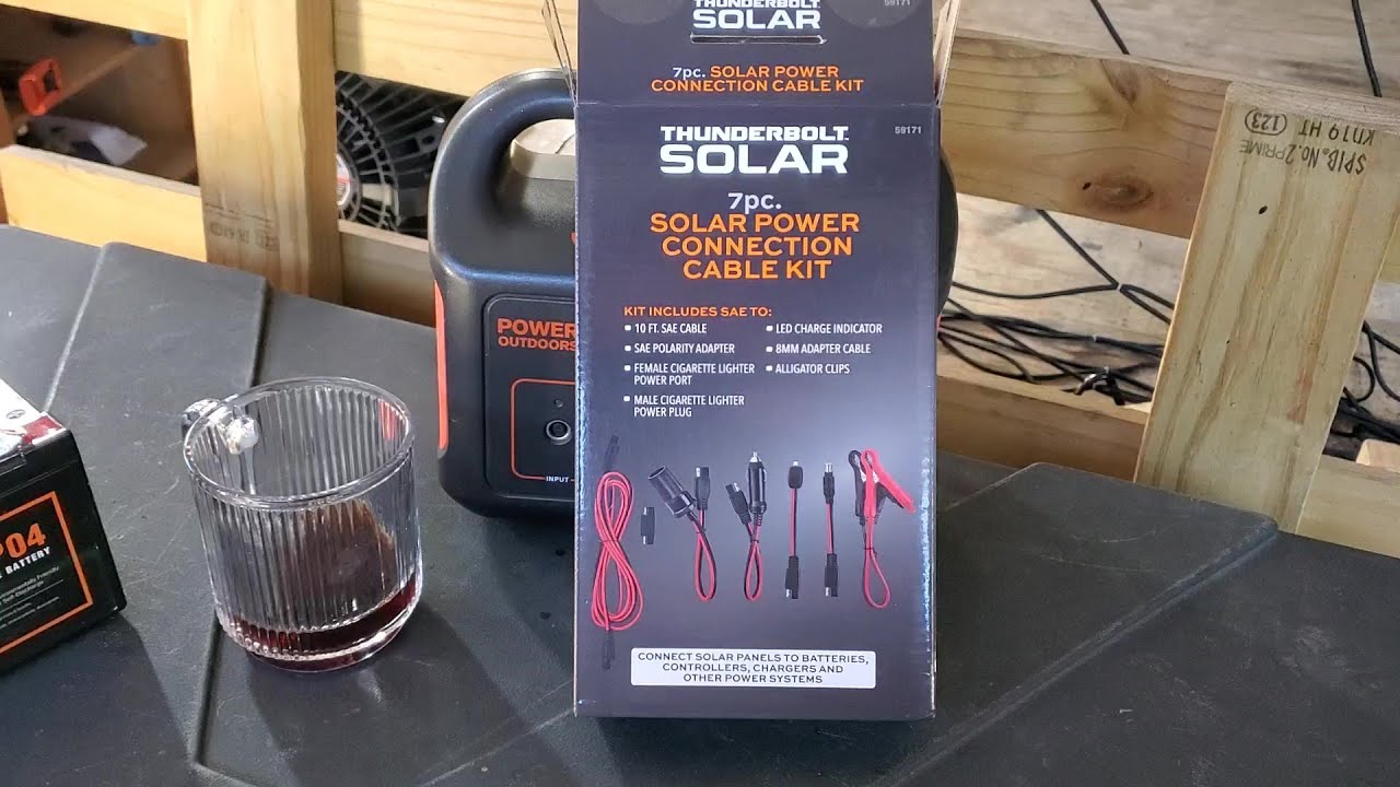 Thunderbolt Solar Connector Kit - YouTube
