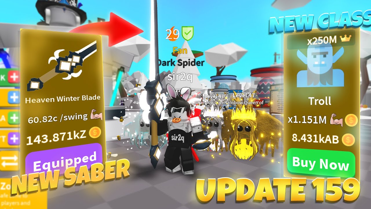 *NEW* Saber Simulator Advent Update (159) I got New Best Saber and Op ...