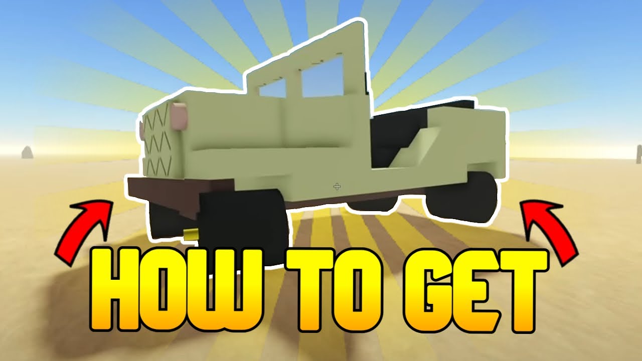 How To Get The Classic Jeep in A Dusty Trip Roblox - YouTube