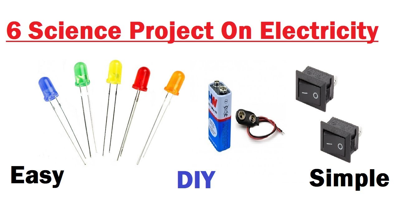 6 science project working model on electricity | howtofunda - YouTube