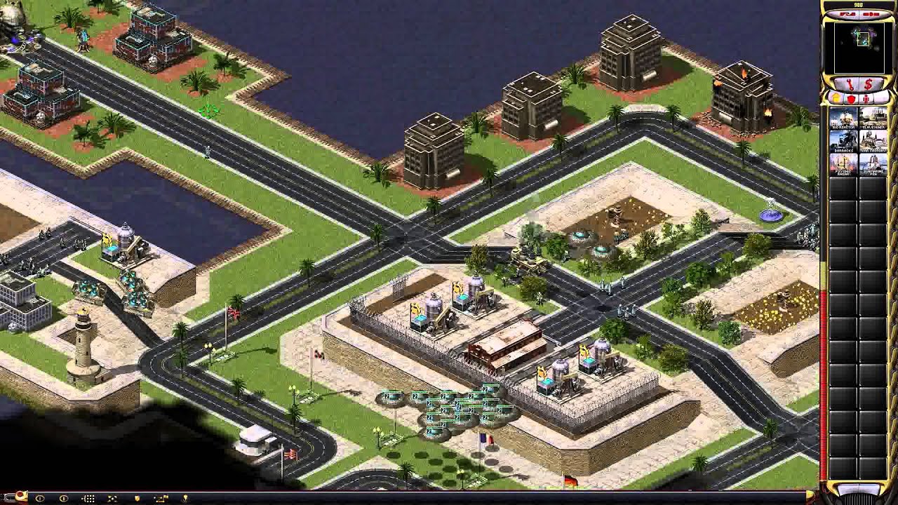 Red Alert 2 - 5P Free For All | Multiplayer Gameplay - YouTube