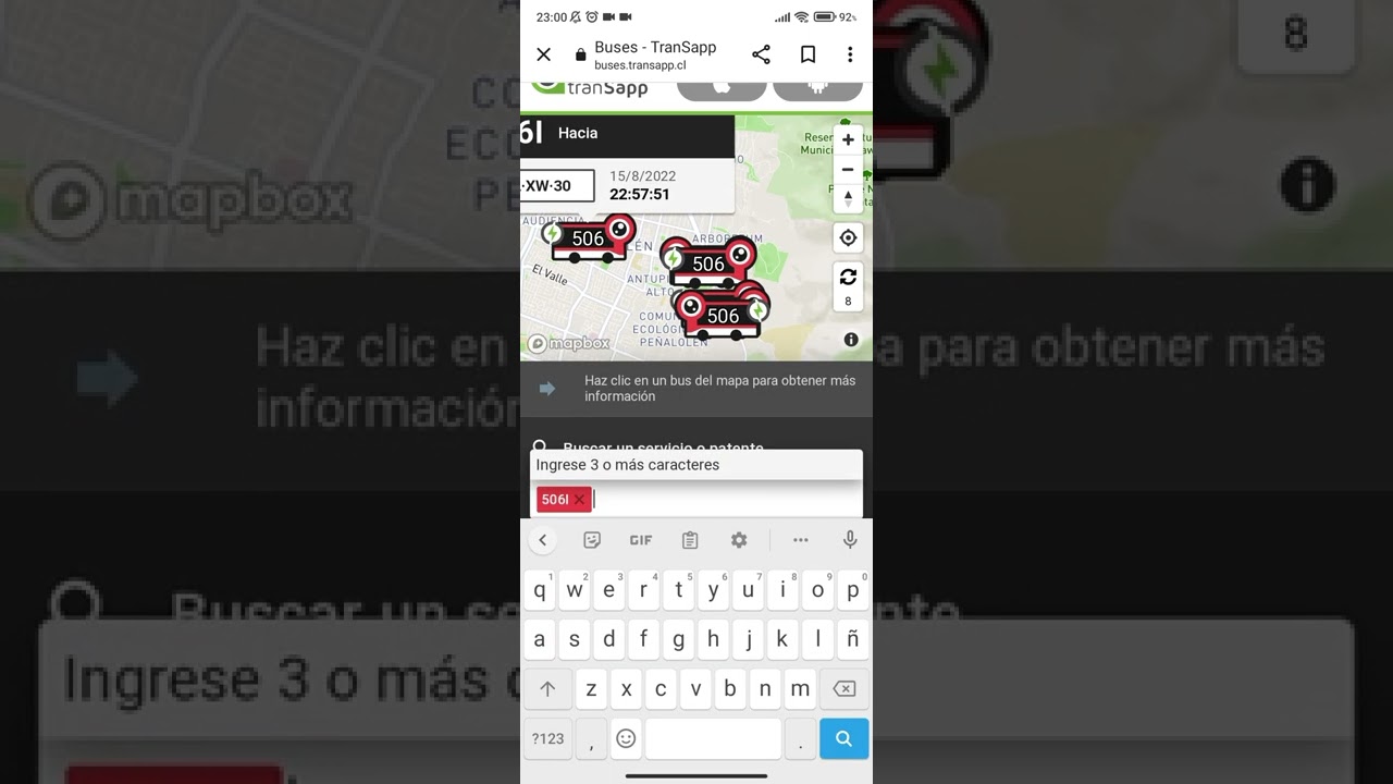 Enseñando a usar la Página Web Buses Transapp. - YouTube