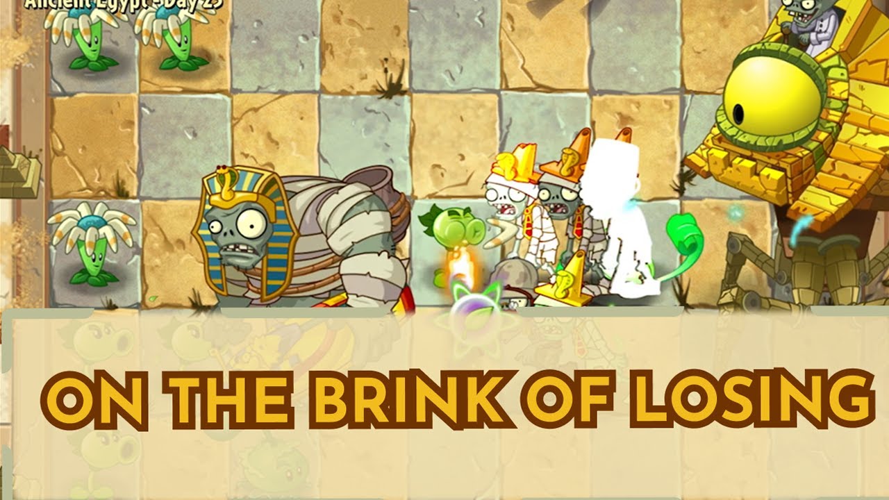 Plants vs Zombies 2 - Ancient Egypt - Zombot Sphinx inator - YouTube
