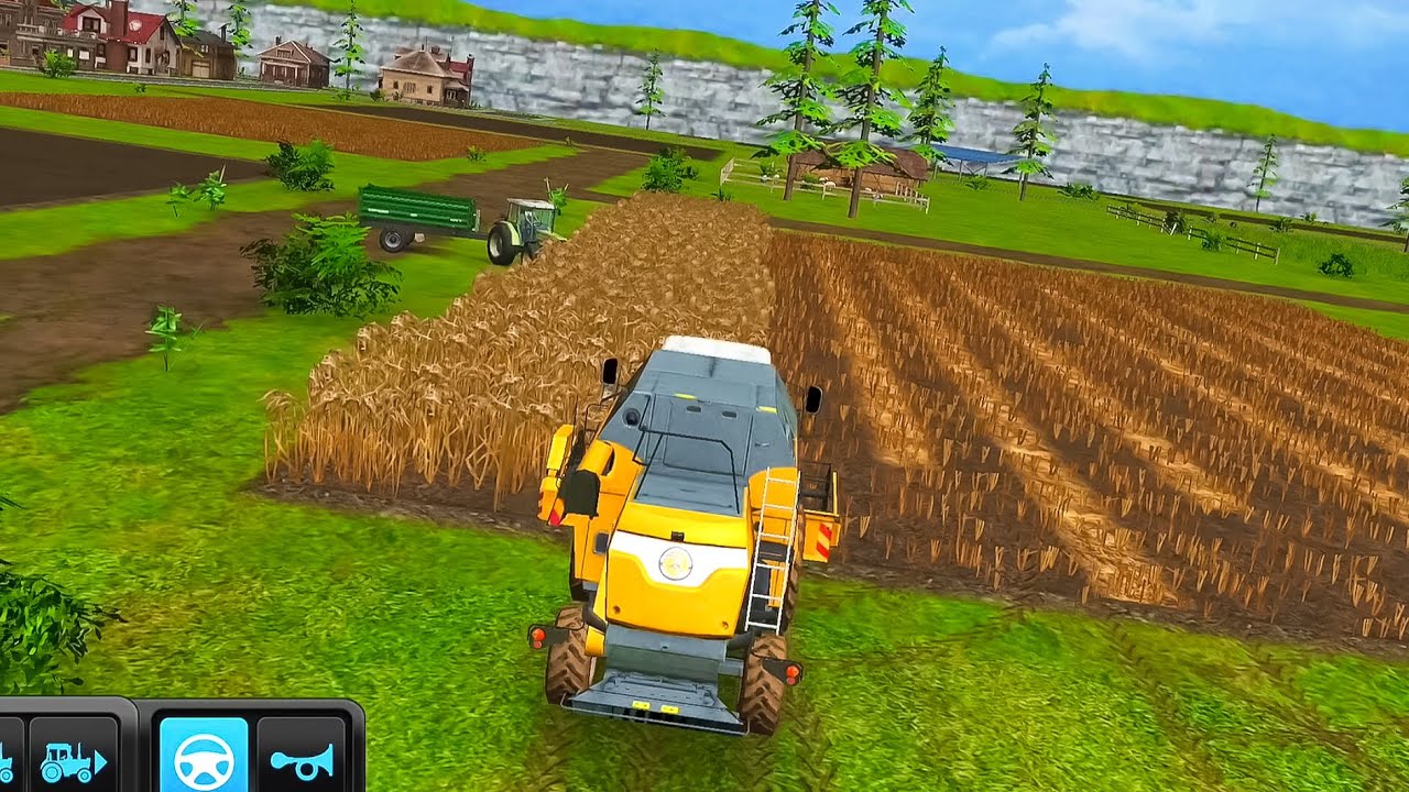 Farming Simulator Gameplay | Farming Driving Simulation in Beautiful ...