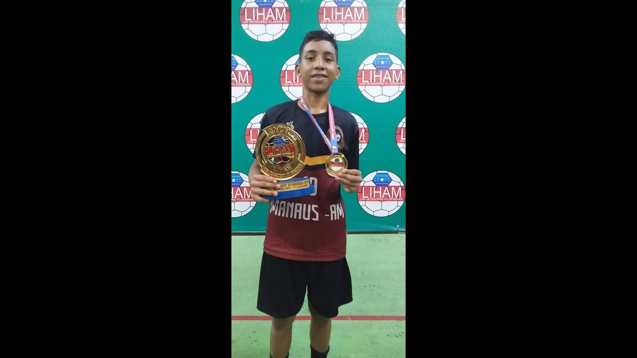 HANDEBOL NELSON ALVES - ISMAEL (AC) FAZENDO GOL DE CONTRA ATAQUE NA ...